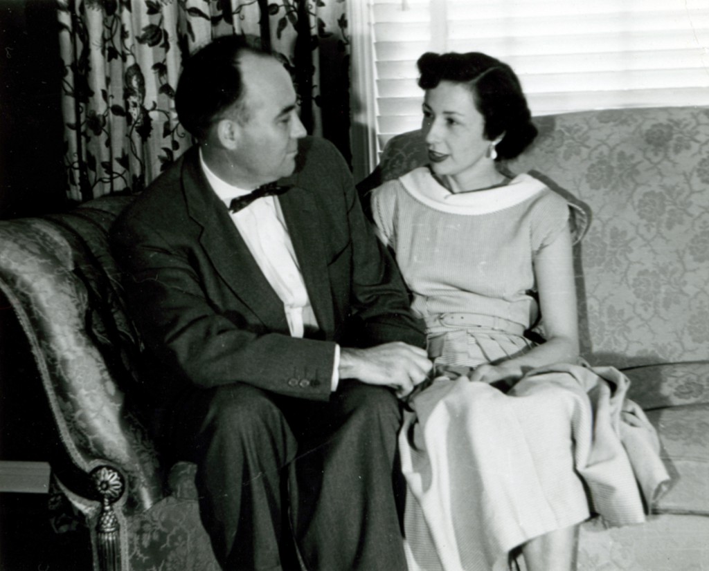 U-Haul co-founders L.S. and Anna Mary Carty Shoen at home | My U-Haul Story