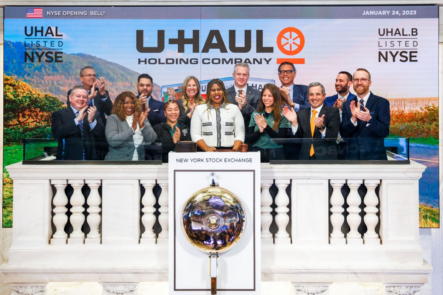 U-Haul Rings New York Stock Exchange Opening Bell | My U-Haul Story