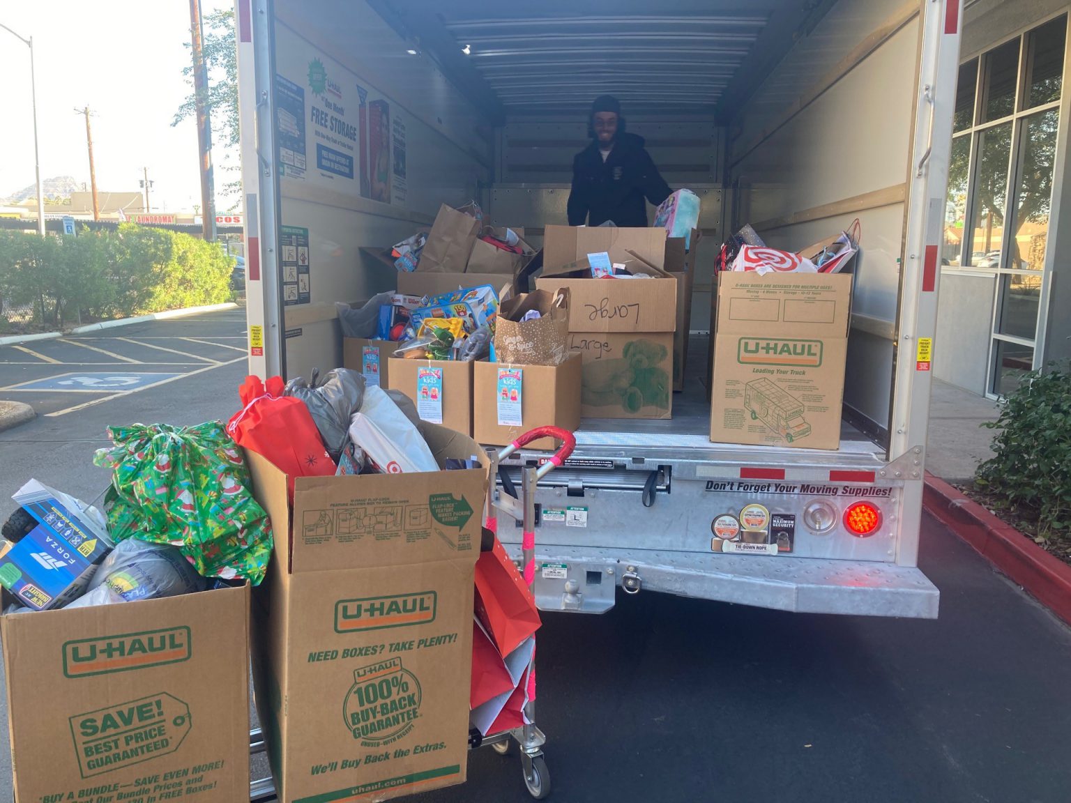 U-Haul Helps Children Through Holiday Gift Drive | My U-Haul Story